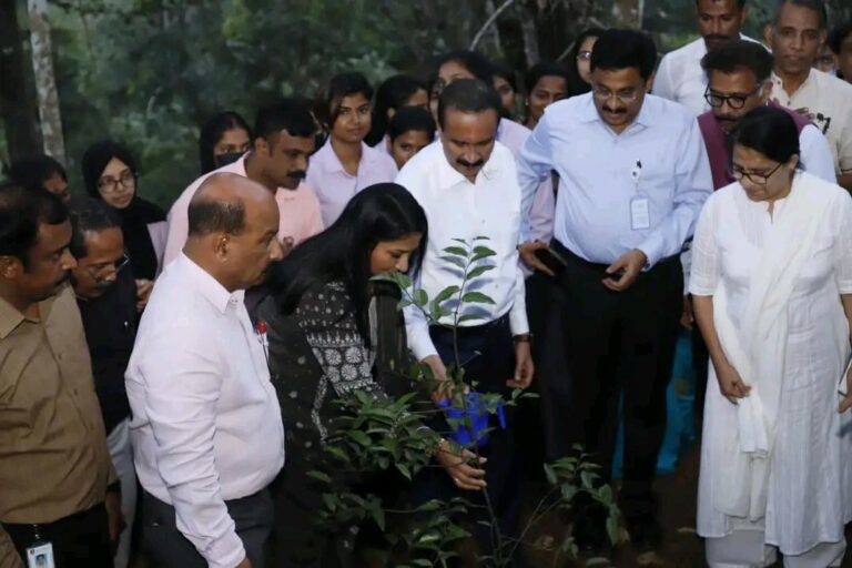 Naseera botanical garden inauguration - Dr. Moopen's Medical College